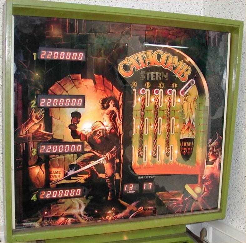 Stern Catacomb pinball machine - collector buying