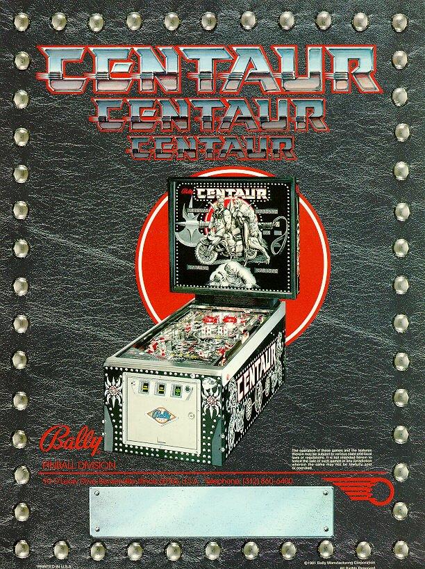 Bally Centaur pinball machine - collector buying