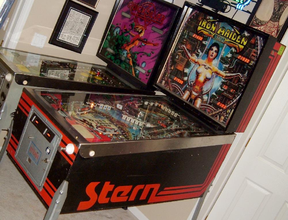 Stern Iron Maiden pinball machine - collector buying