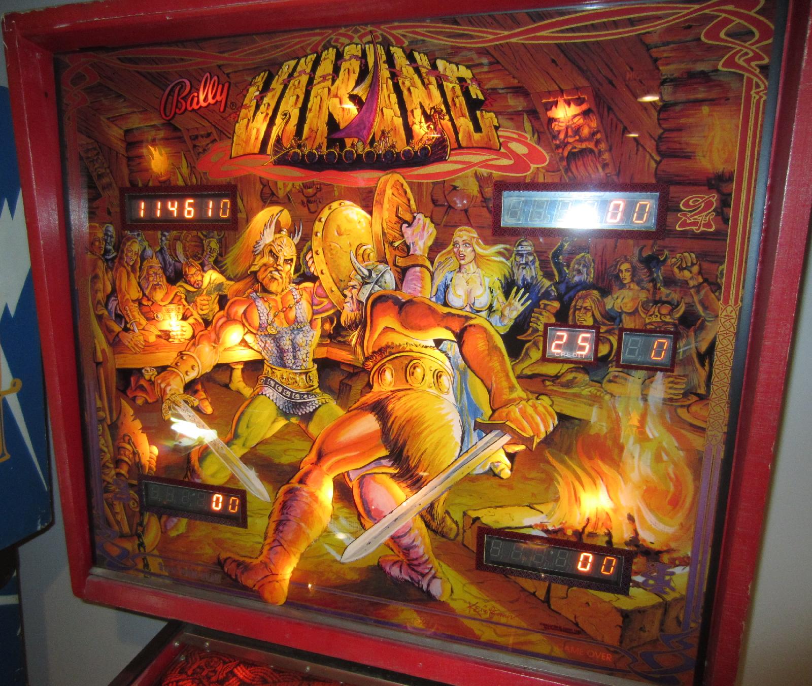 Bally Viking pinball machine - collector buying