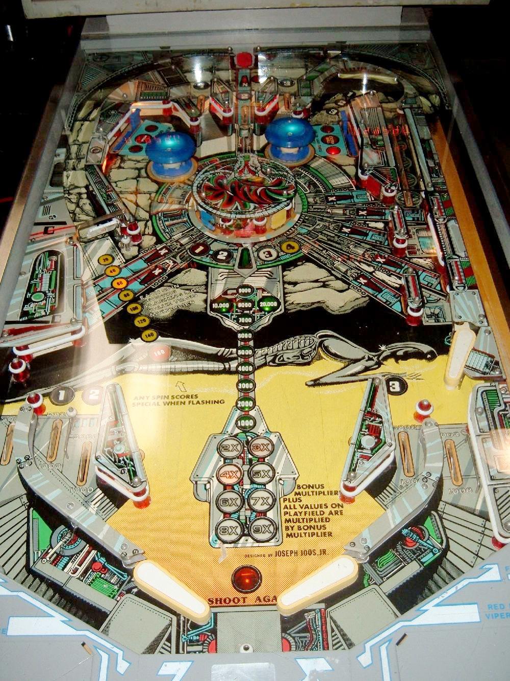 Stern Viper pinball machine - collector buying