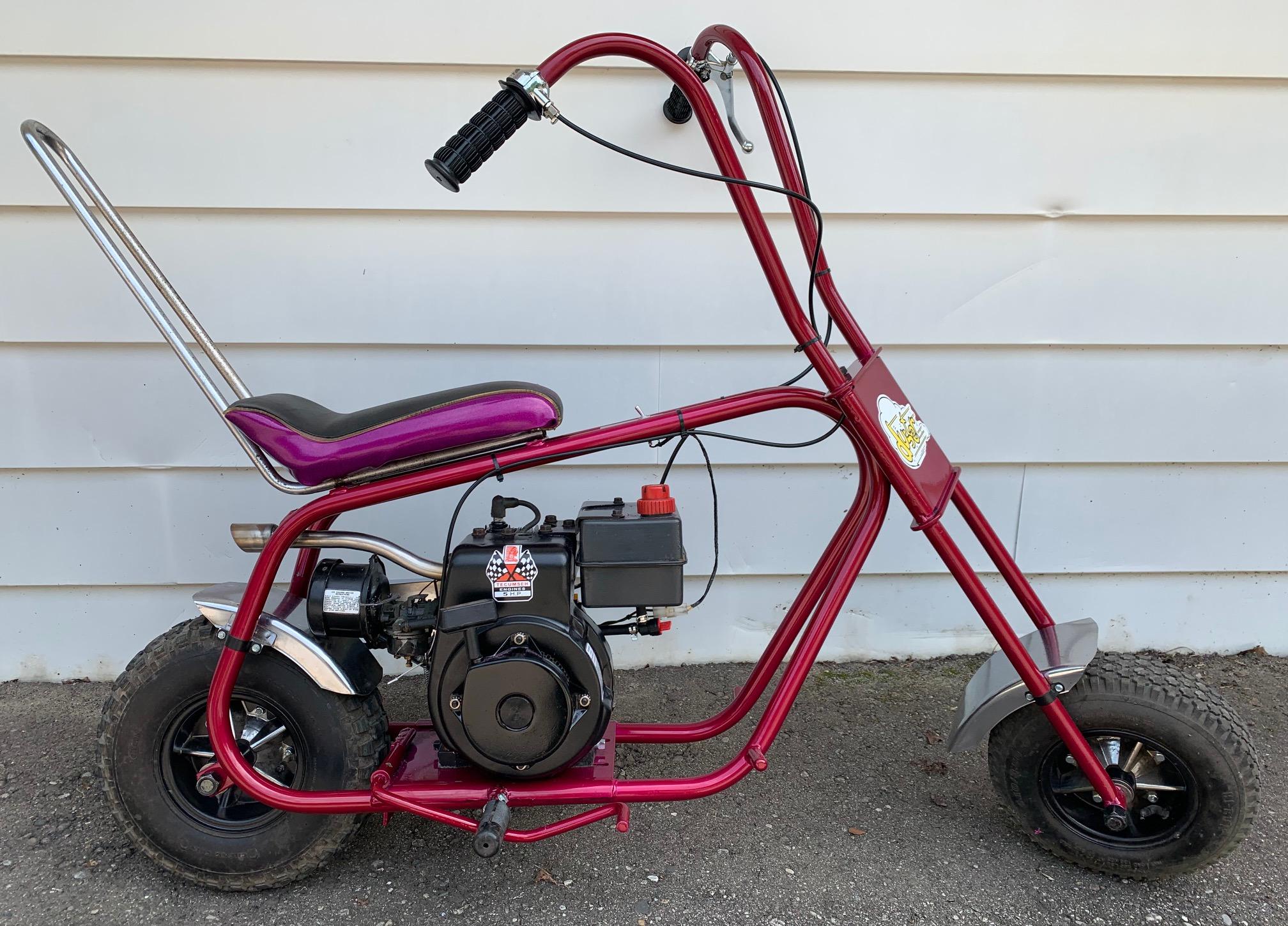 Cat Duster Chopper color | OldMiniBikes.com