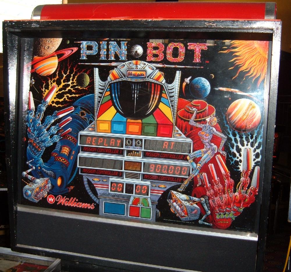 Williams Pinbot pinball - collector buying