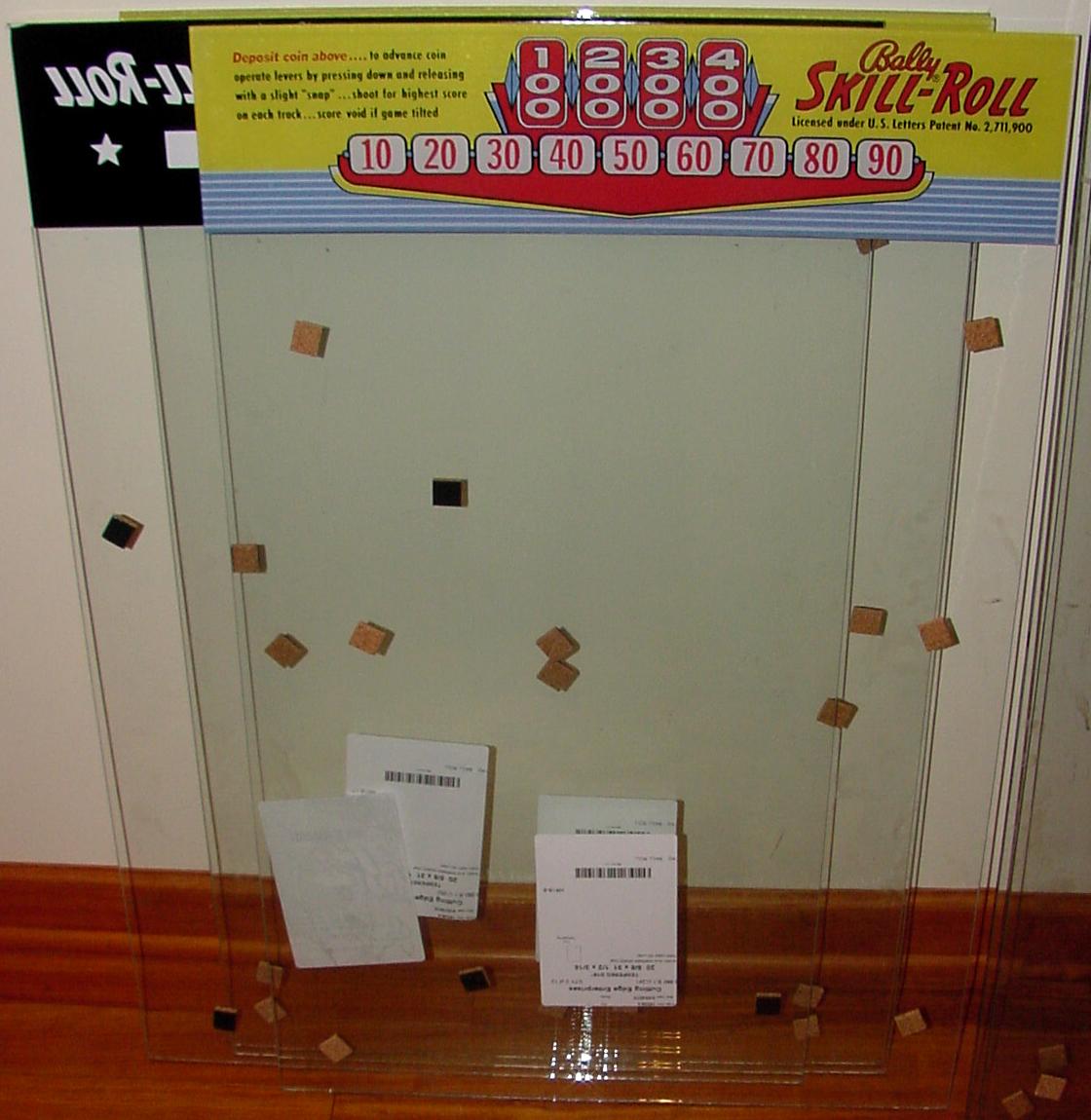 FS: Bally Skill Roll front glass - Allentown