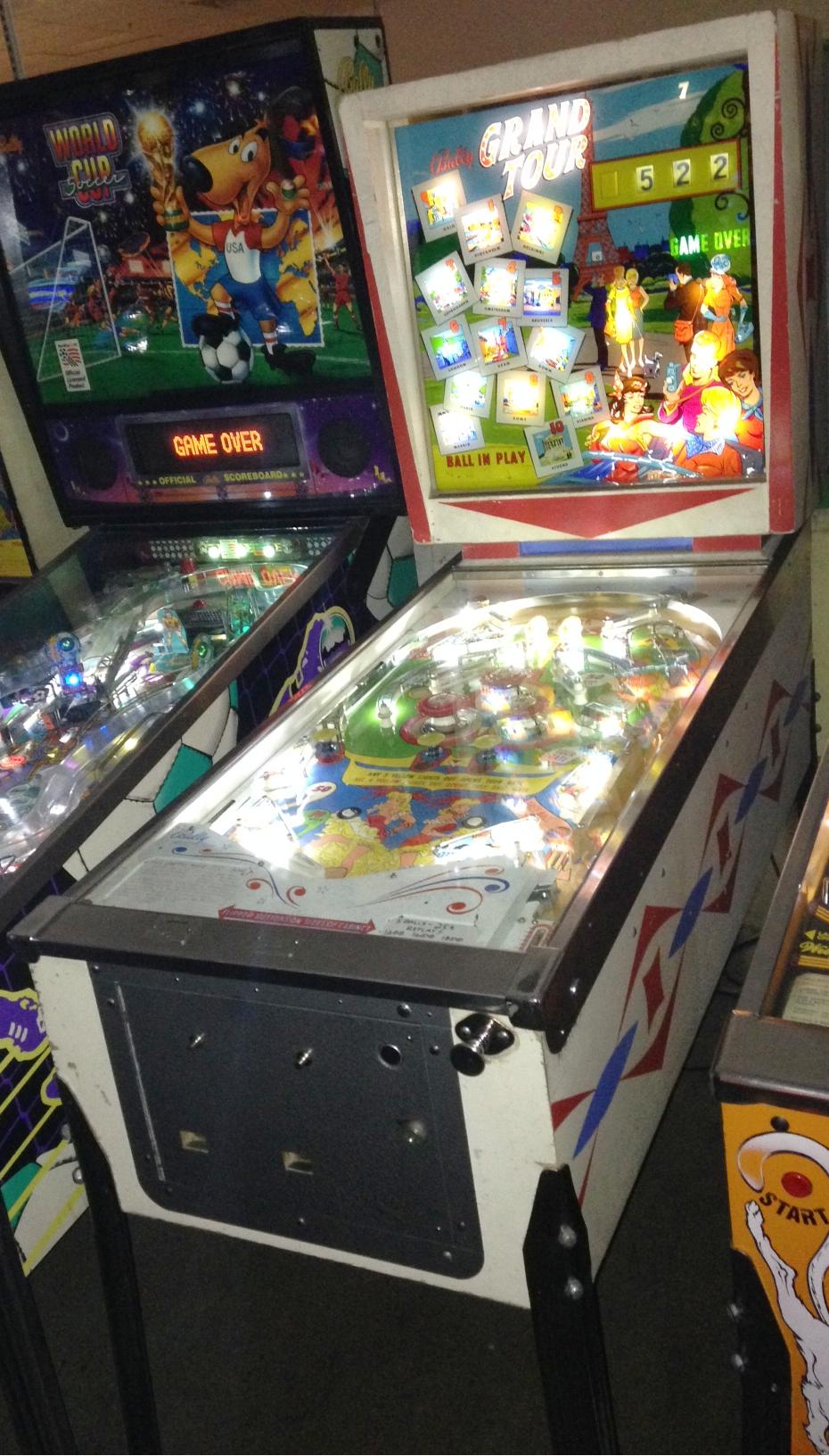 Bally Grand Tour Happy Tour pinball machine 1964 USA coin operated ...